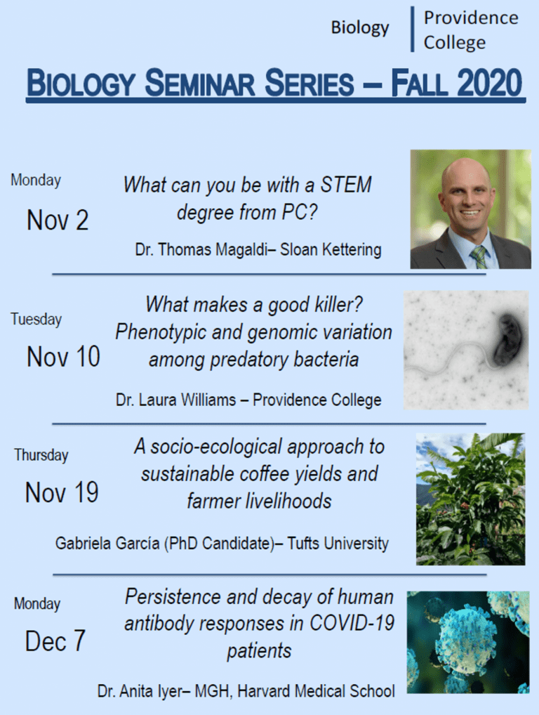 Seminars | Biology | Providence College